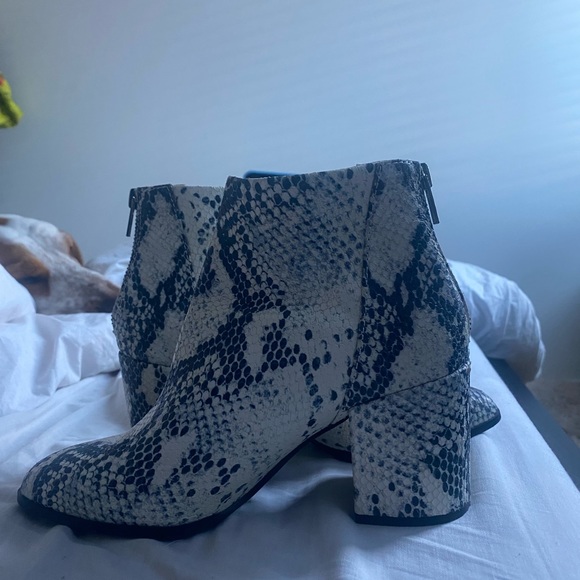 Steve Madden | Shoes | Steve Madden Snake Skin Boots | Poshmark